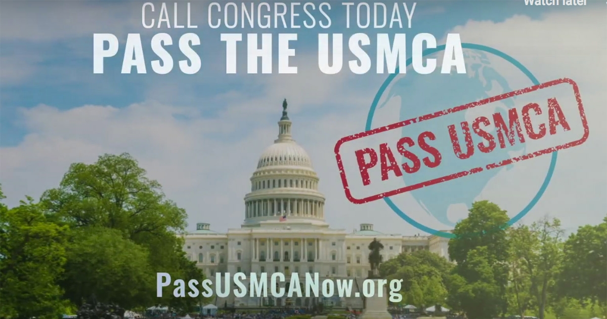 Pass USMCA backs trade pact with media campaign