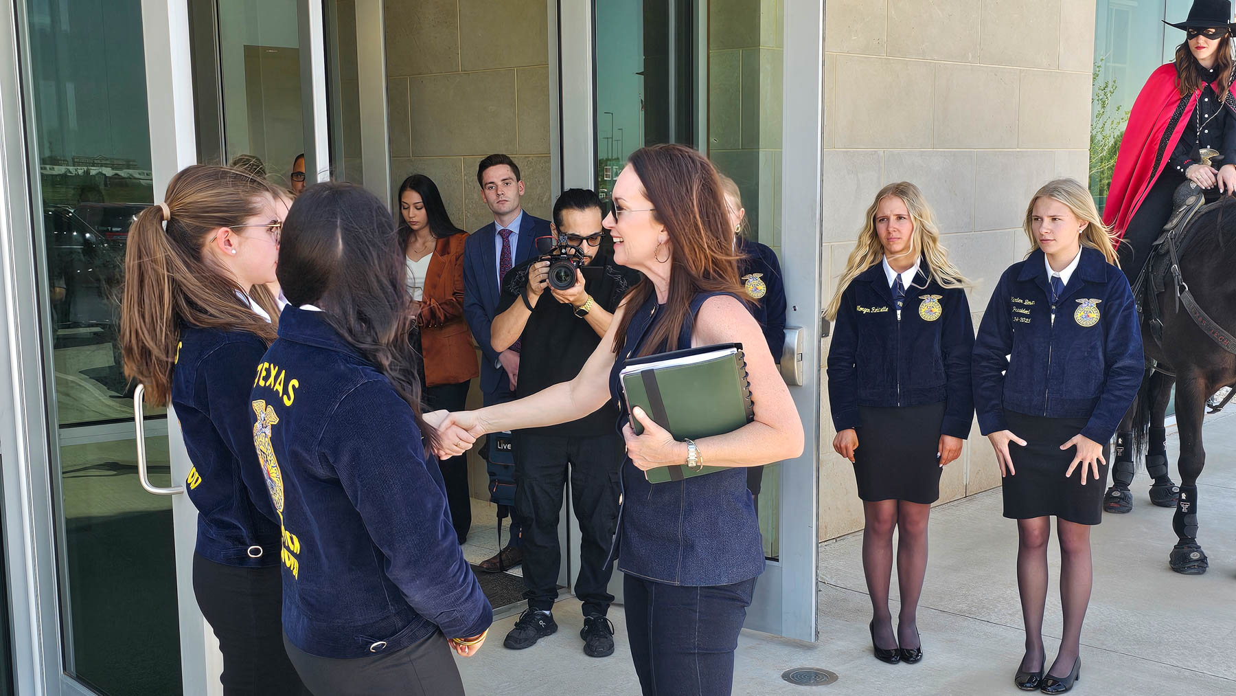 Secretary Rollins visits South Plains, talks water woes, tariffs