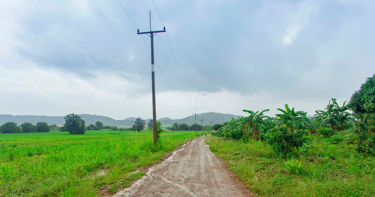 Soggy fields in Argentina
