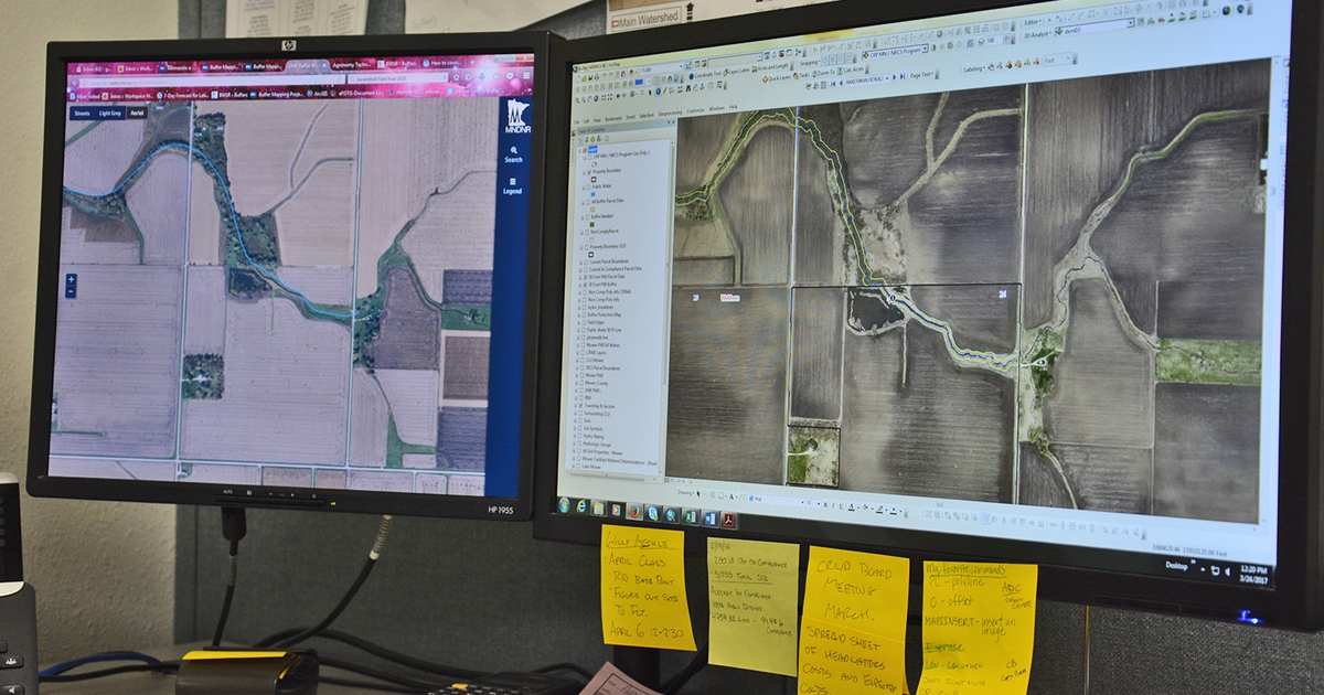 How to find that buffer map