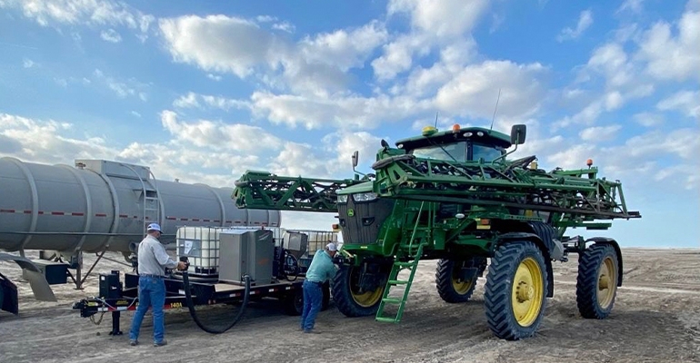 Technology for loading sprayers is infiltrating the ag industry