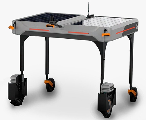 Robot crop scout could drive faster, better input applications