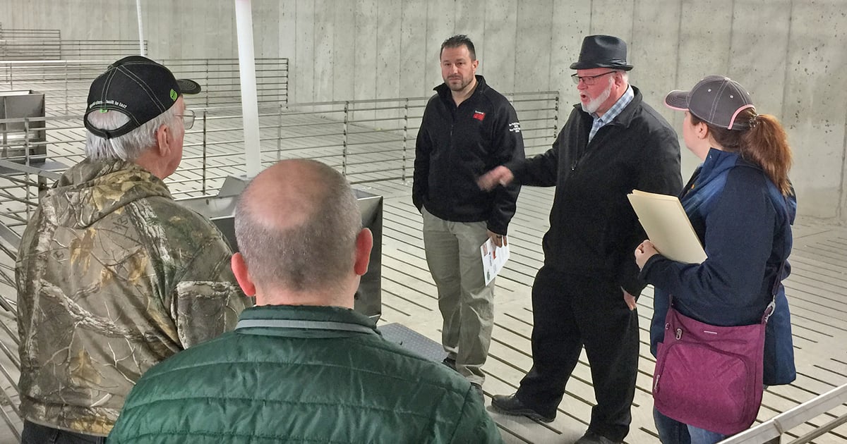 Fairview Colony opens ‘Cadillac’ of hog finishing barns