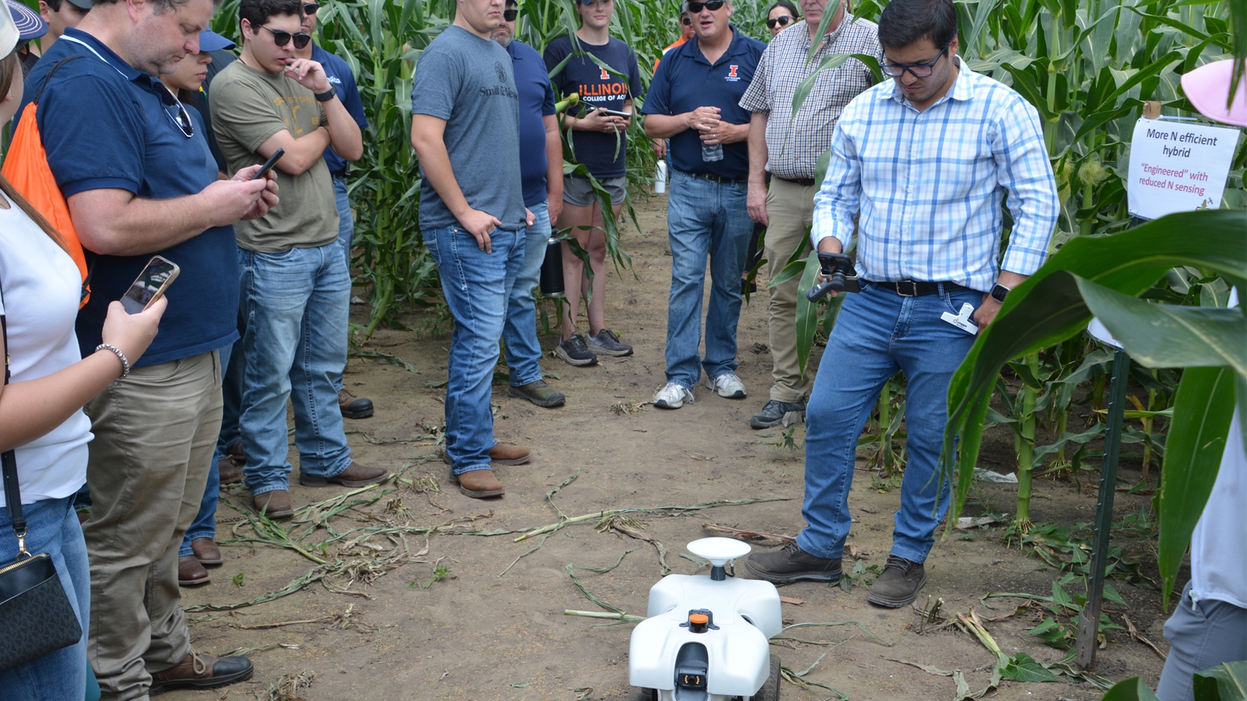 How robots help plant breeders