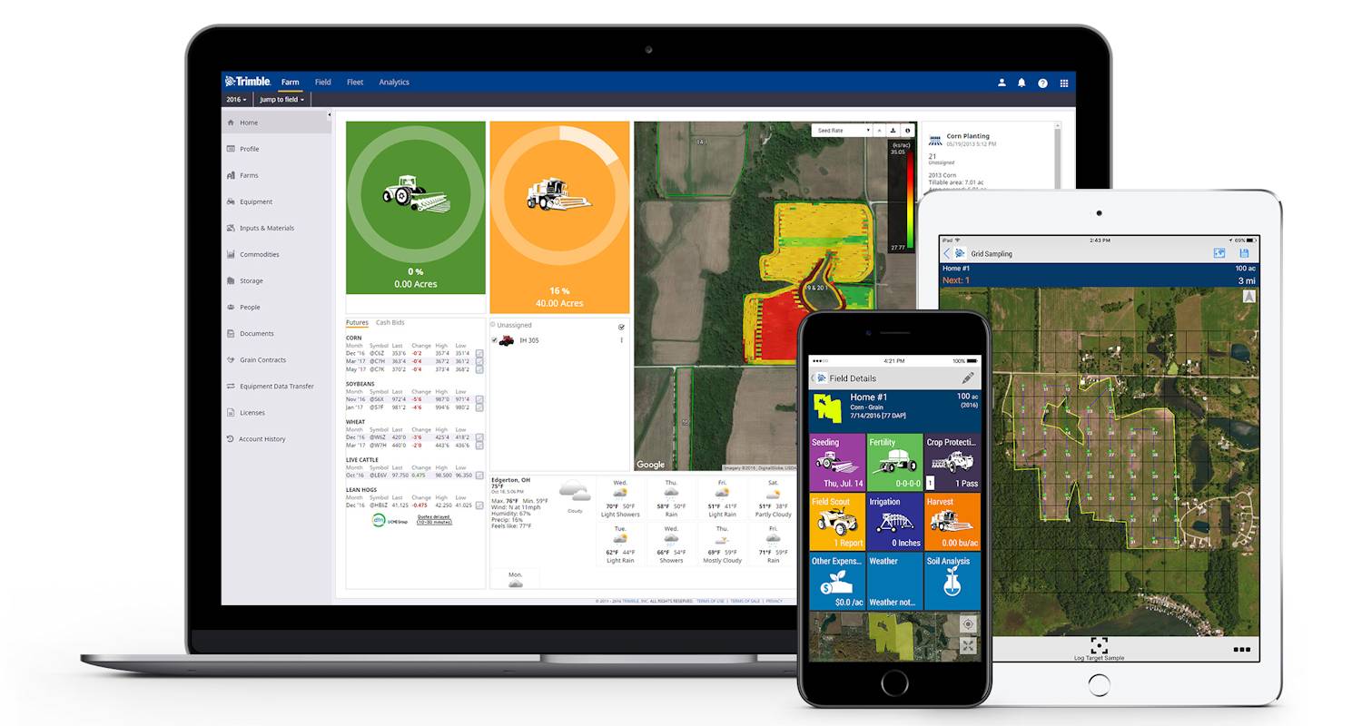 Trimble Ag Software is new tool for farmers retailers advisers