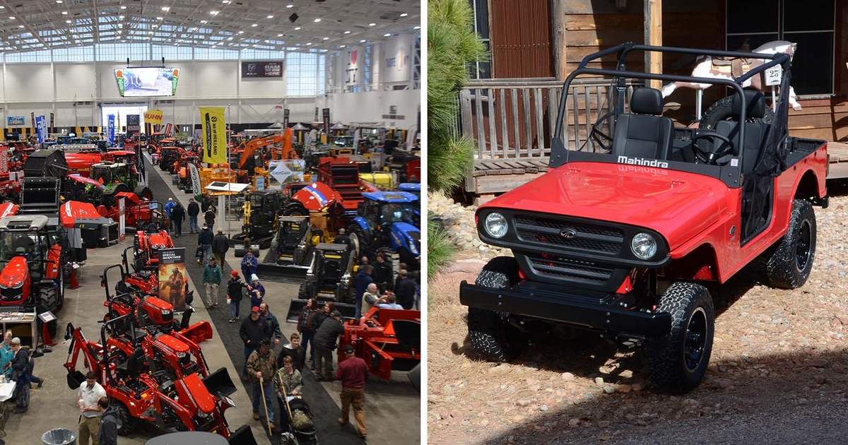 Preview of a farm show and a utility vehicle update