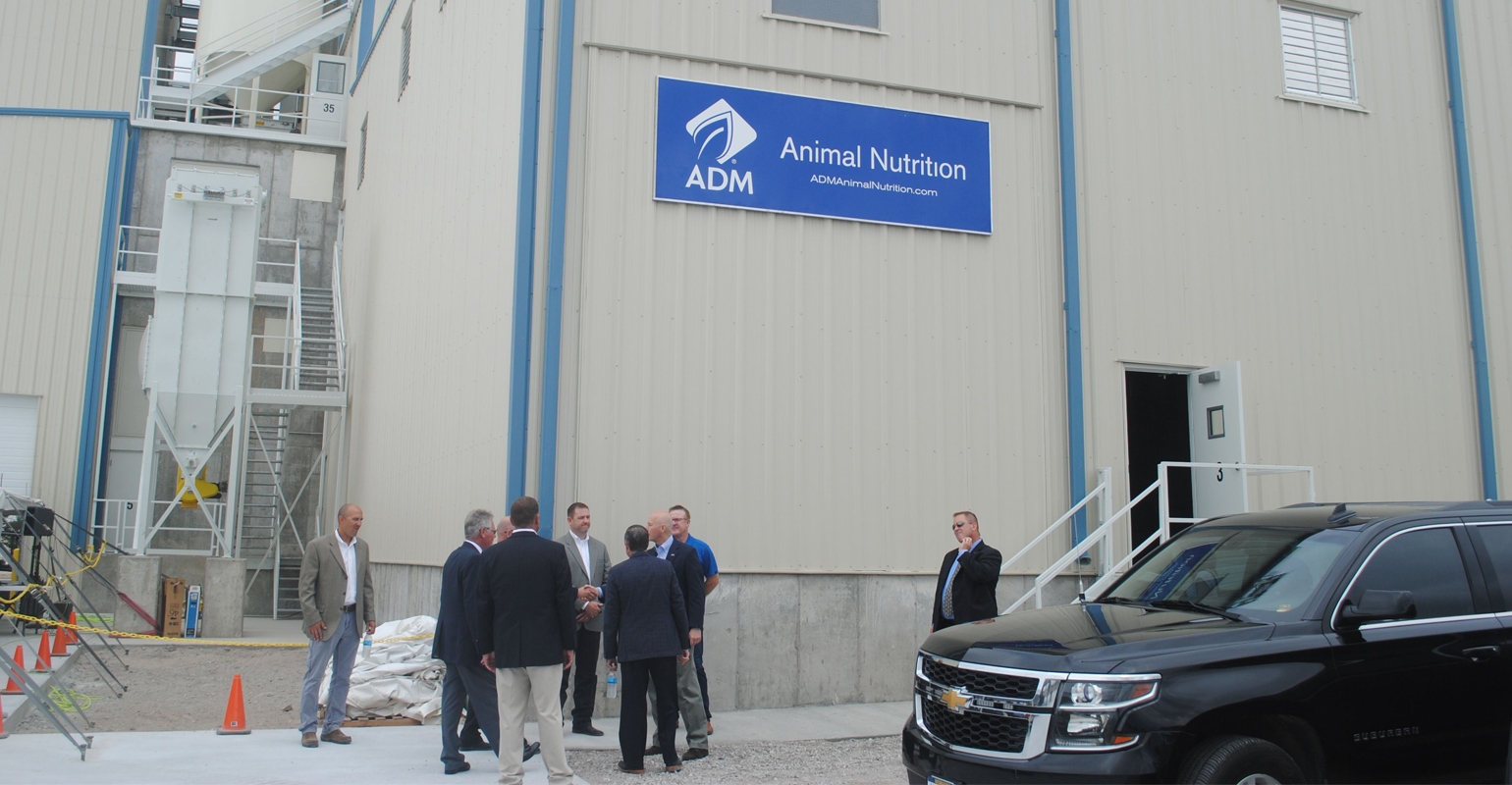 ADM unveils new feed plant in Columbus