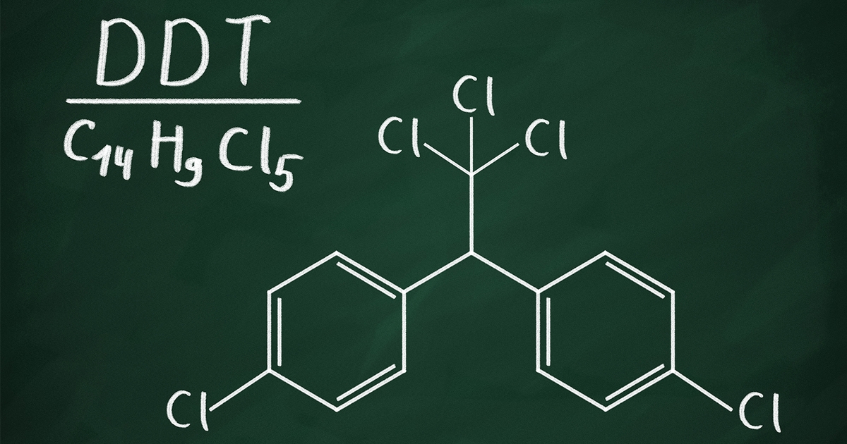 Wallpaper containing DDT was a thing 70 years ago