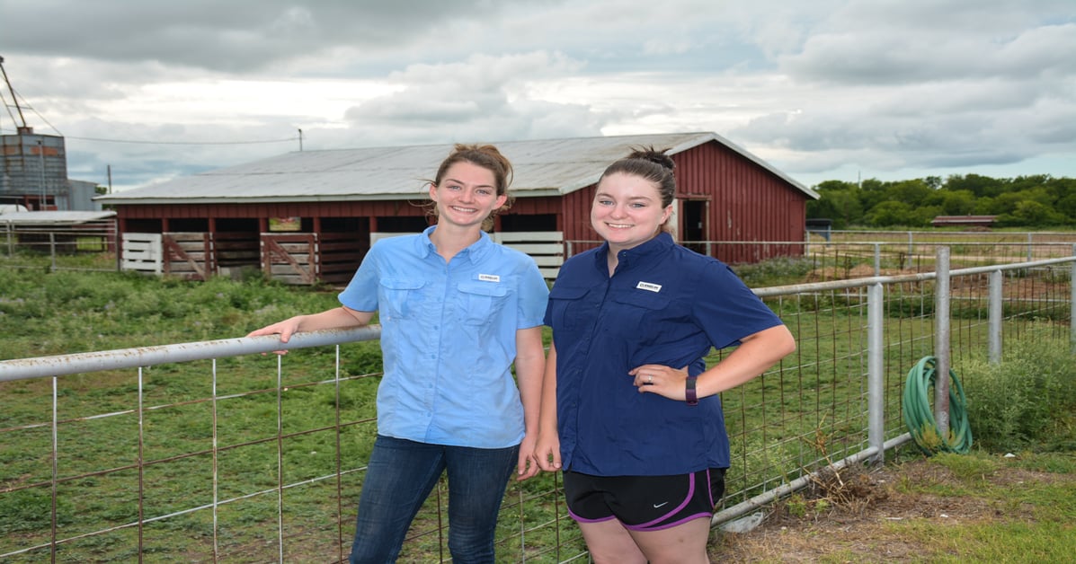 From farm etiquette to driving a tractor, interns receive a lesson in