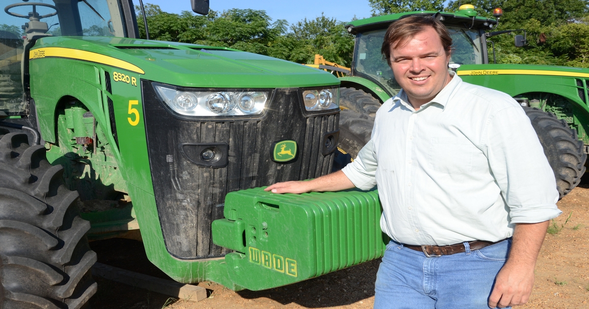 Jeremy Jack uses Operation Center for his farm