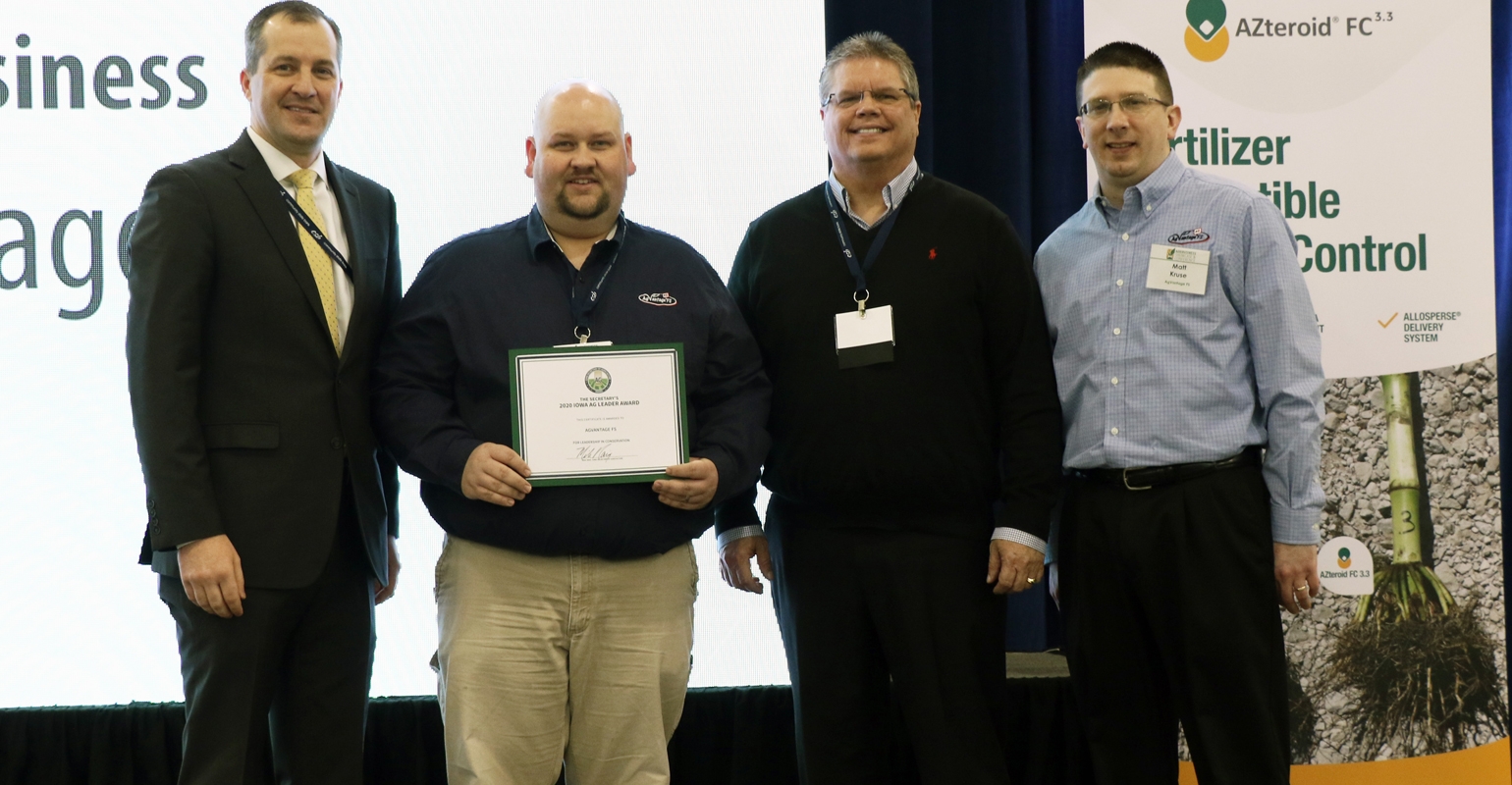 Conservation leaders honored at Iowa Agribusiness Showcase