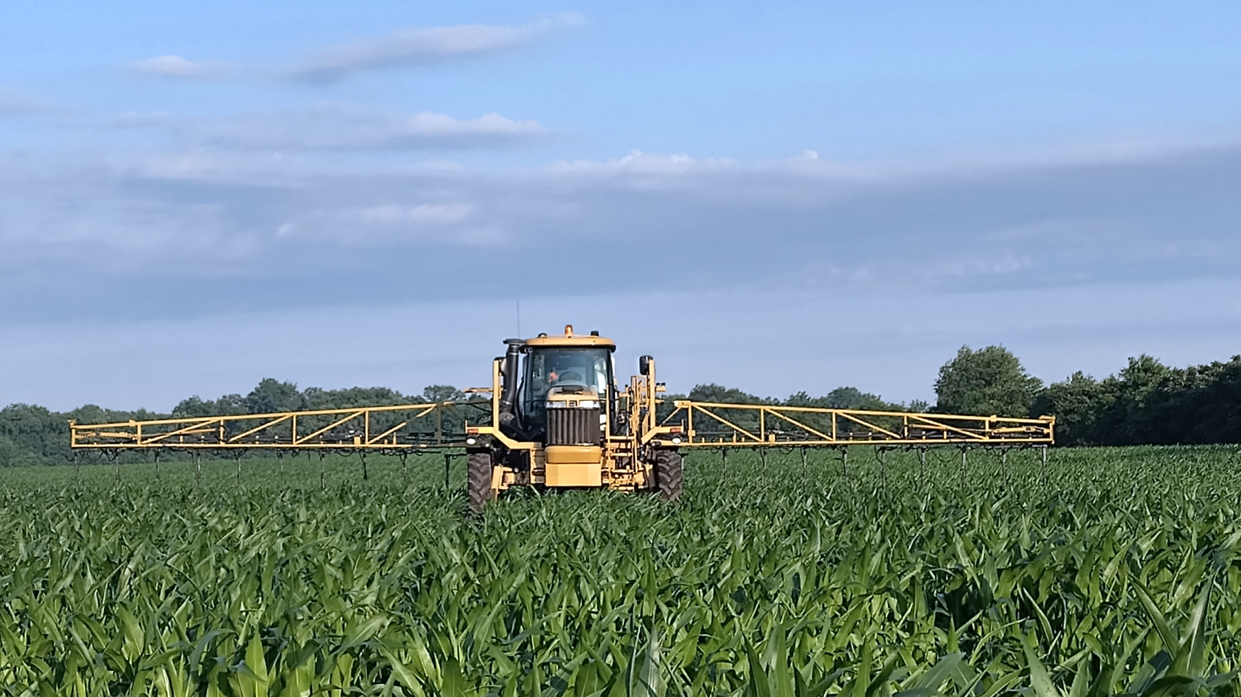 Farmer juggles Y-drop nitrogen, wheat harvest prep amid variable weather