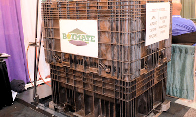 Farmer-invented tool for managing planter boxes
