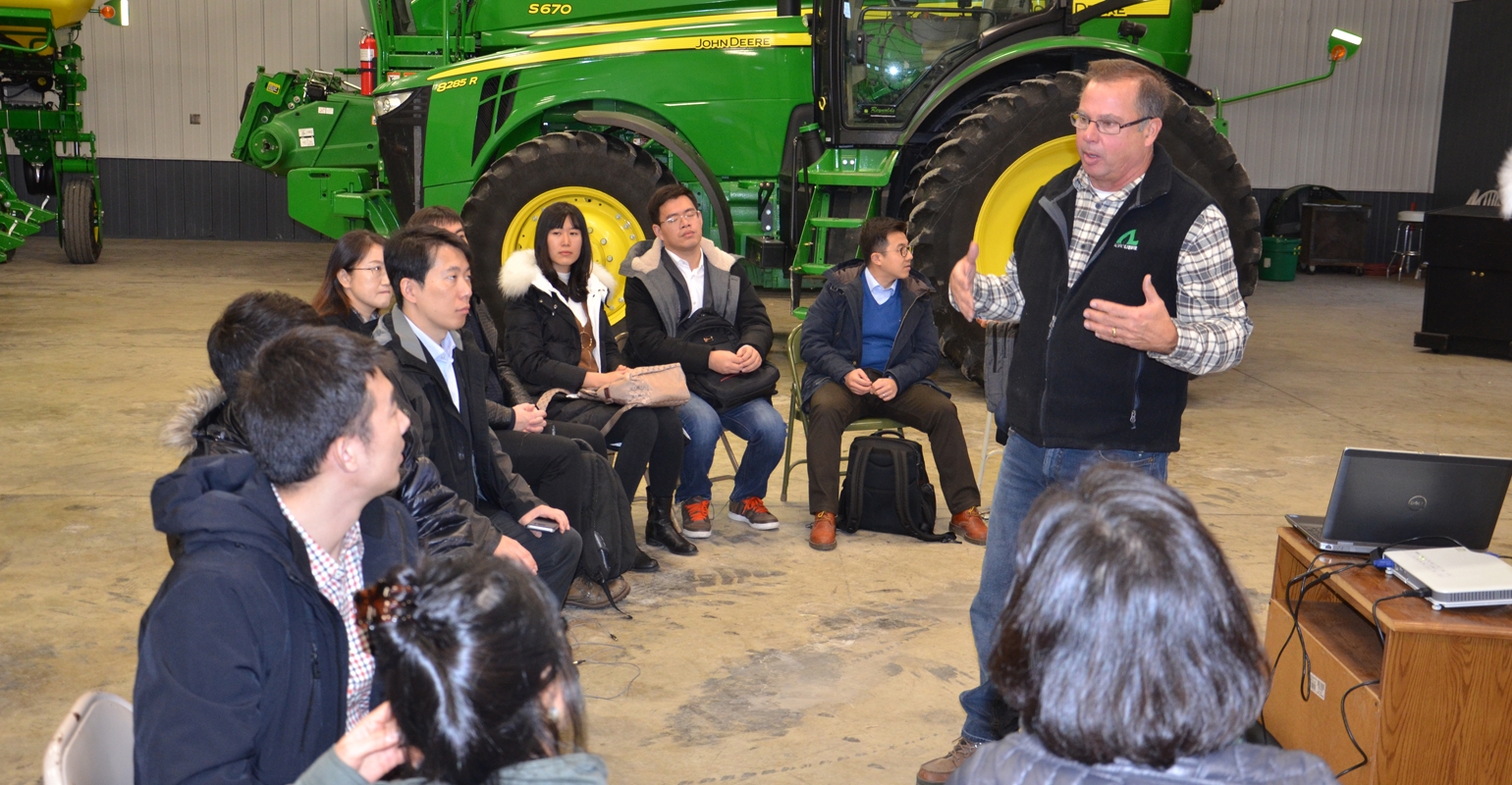 Mike Starkey explains why he applies less fertilizer than his dad