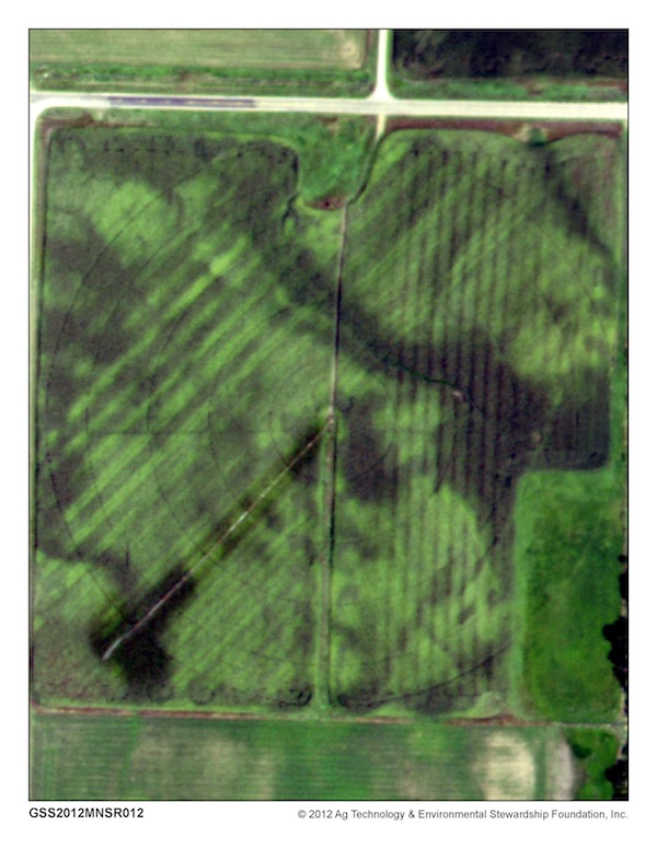 Aerial Images Identify Problems In Corn Soybean Crops During Growing Season