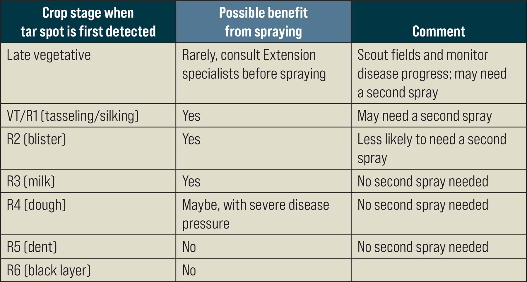 Corn tar spot: Early detection crucial for 2025 yield protection