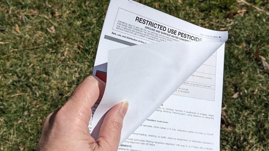 How to apply pesticides safely