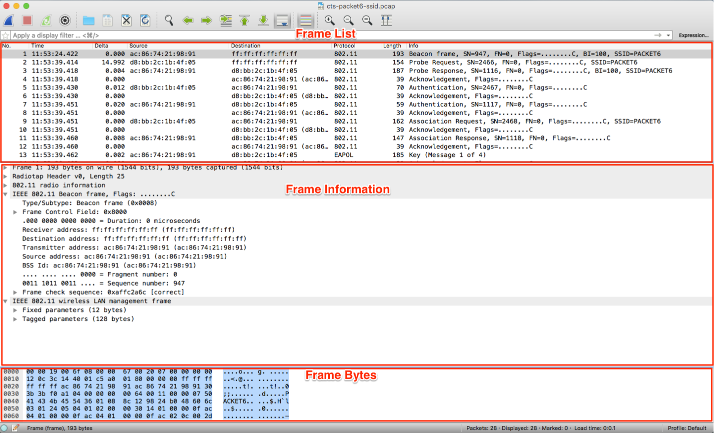 WiFi Troubleshooting Using Wireshark