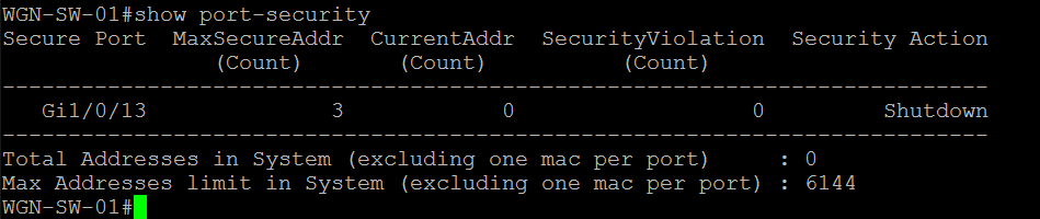 How to Secure Access Switch Ports
