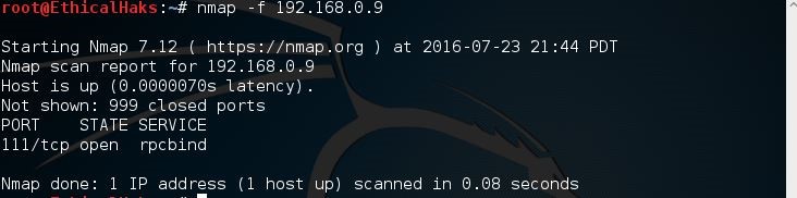 Nmap Tutorial: Common Commands