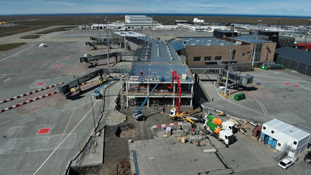 Construction in full swing at KEF this summer