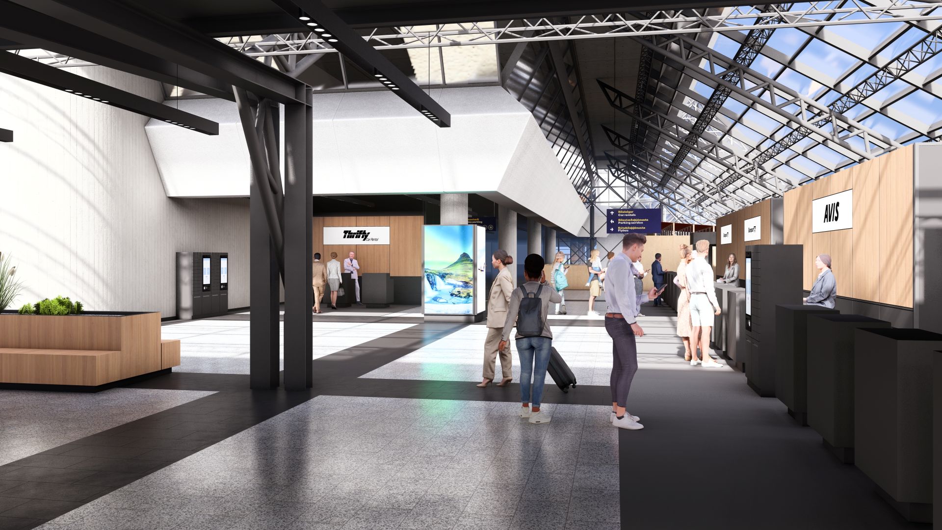 Improved arrivals area coming this spring at KEF airport
