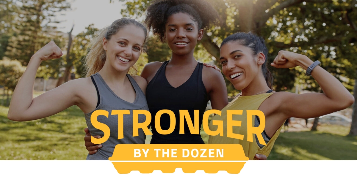 Stronger by the Dozen campaign champions egg nutrition