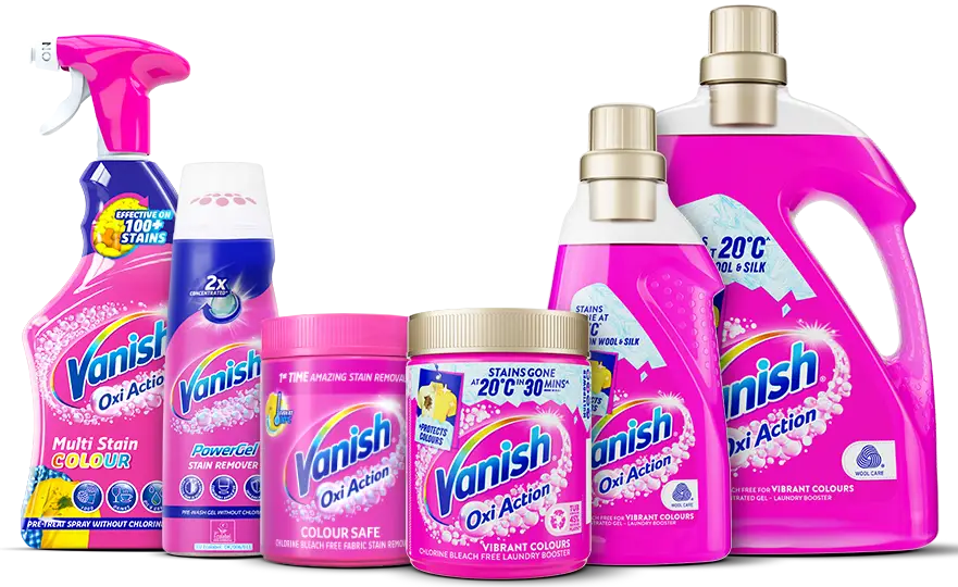 Vanish Stain Removers - Remove Any Stain Now | Vanish