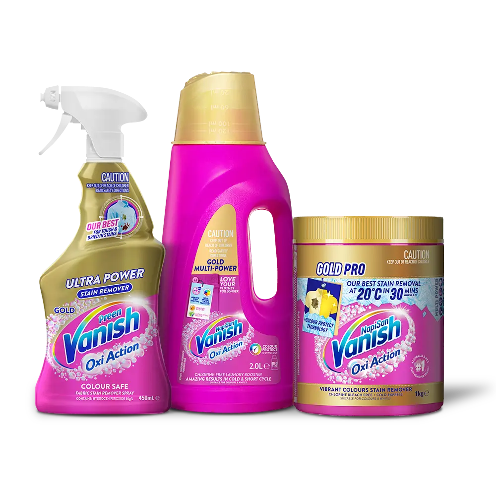 Vanish Products | Vanish AU