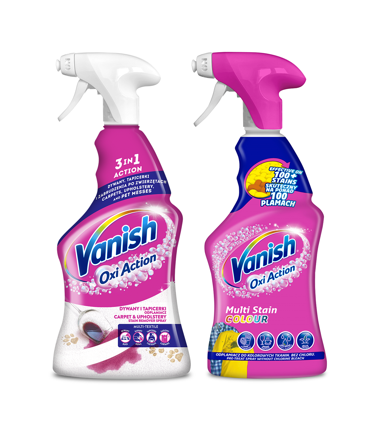 Odplamiacze w spray-u | Vanish PL