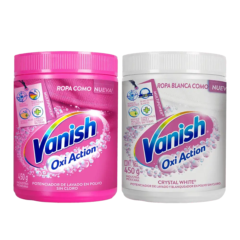 Vanish Oxi Action Quitamanchas en polvo | Vanish®