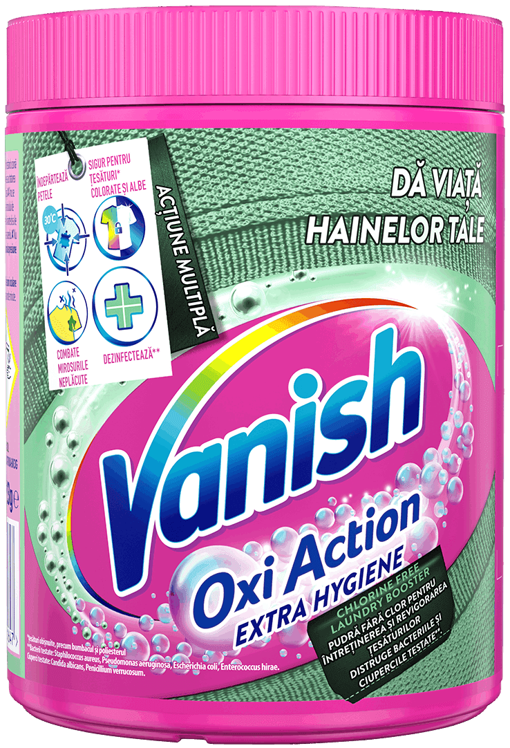 Vanish Extra Hygiene Pudră | Vanish RO