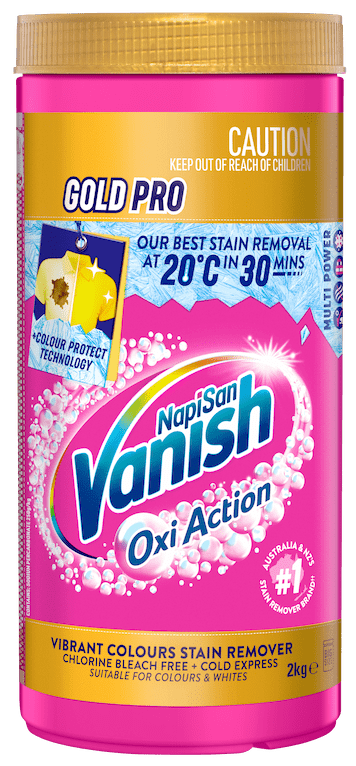 Vanish NapiSan Gold Pro Oxi Action Stain Remover Powder | Vanish AU