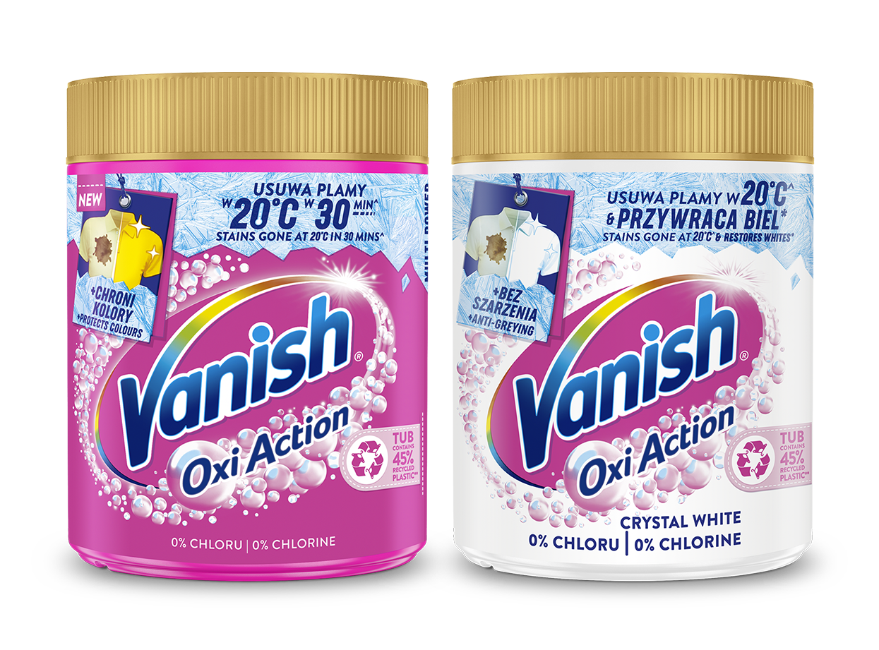 Proszek do prania Vanish Oxi Action | Vanish PL