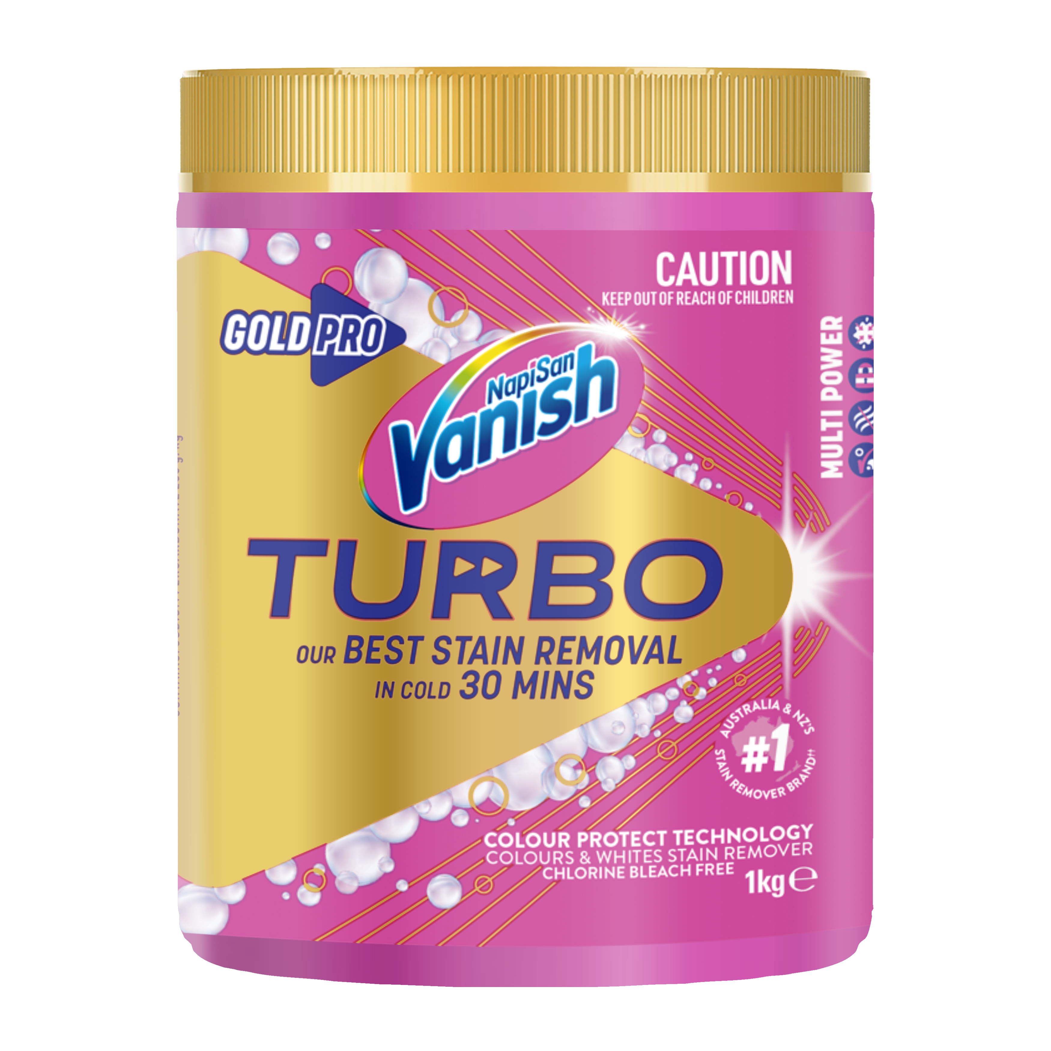 Vanish NapiSan Gold Pro Oxi Action Stain Remover Powder | Vanish NZ