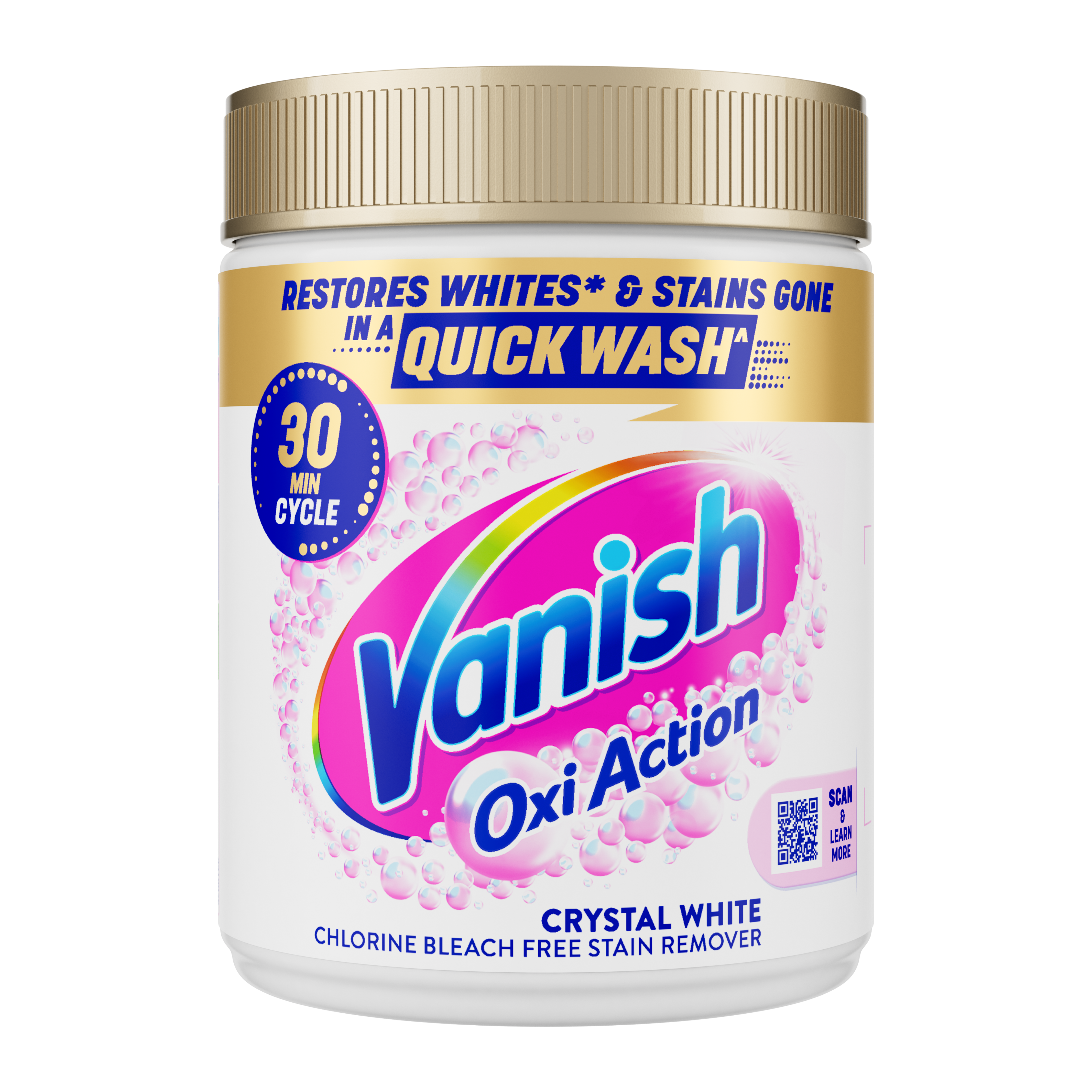 Vanish Oxi Action Crystal White Powder | Vanish UK