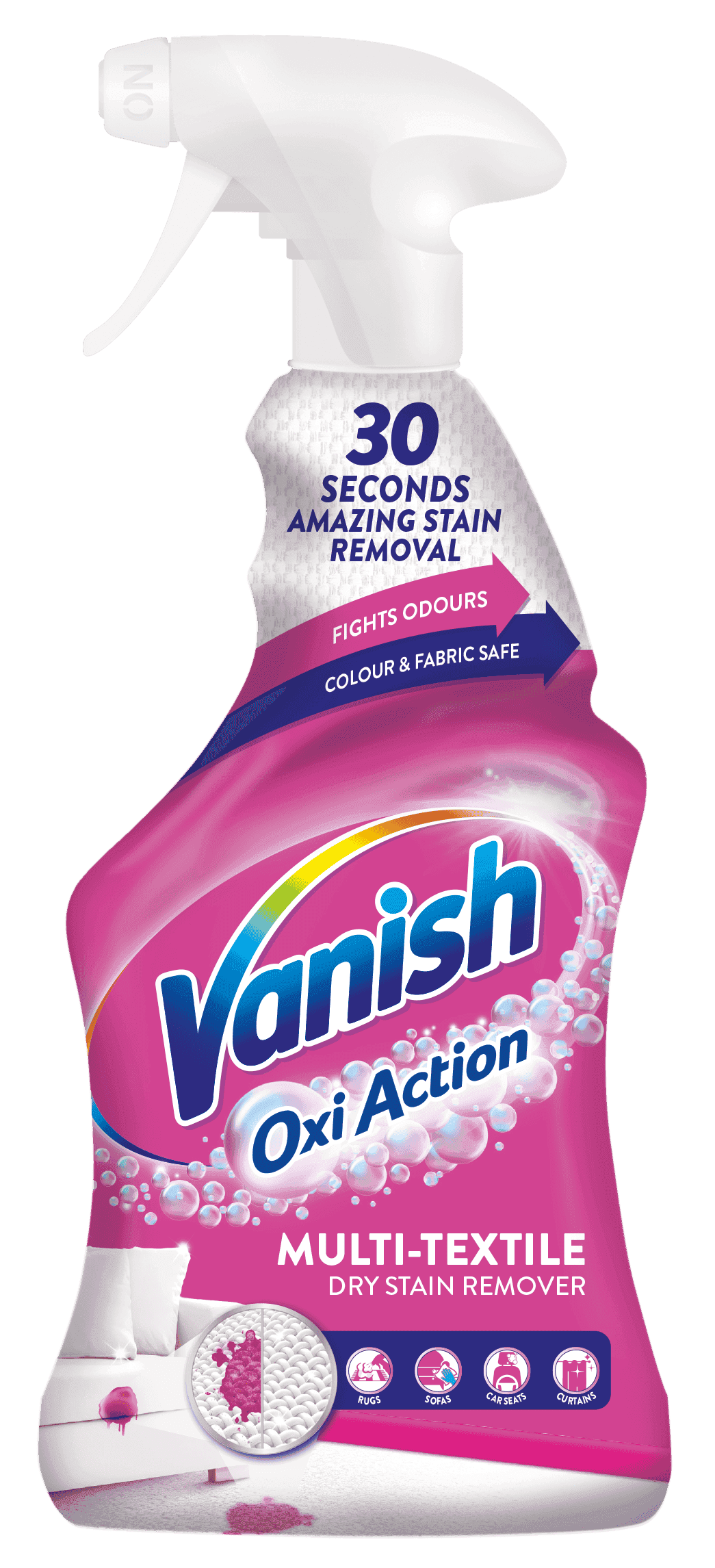 Vanish Szőnyeg- és Kárpittisztító Spray | Vanish HU