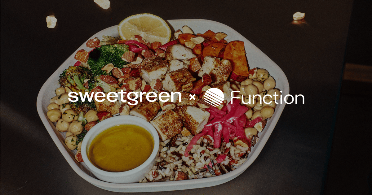 Sweetgreen releases new functional health menu