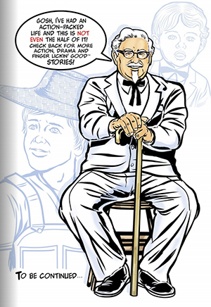 KFC’s Colonel Sanders to star in comic book