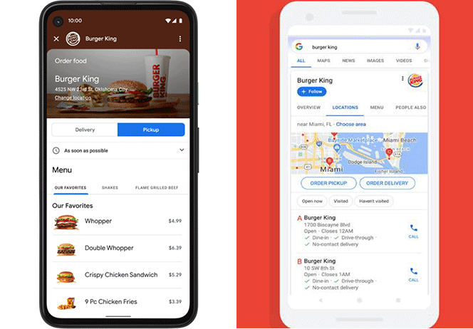 Need a Burger King Whopper? Soon you’ll be able to Google, order and pay