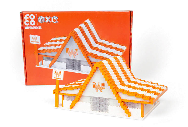 Whataburger goes plastic brick and mortar with toy offer