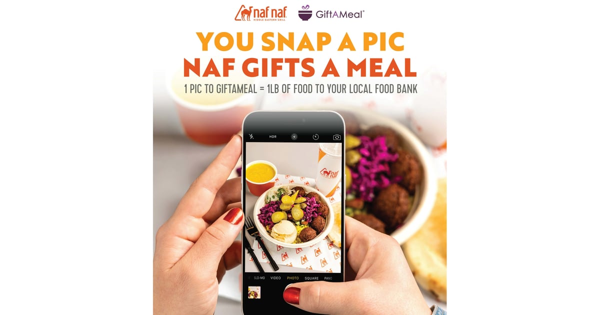 Naf Naf Middle Eastern Grill announces Gift A Meal partnership to help ...