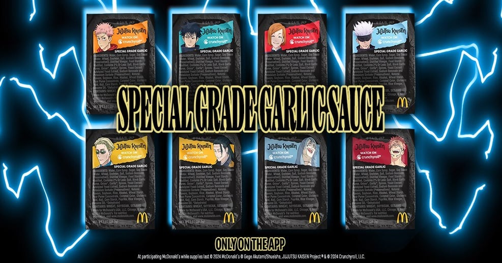 McDonald’s leans into anime for another sauce-led campaign