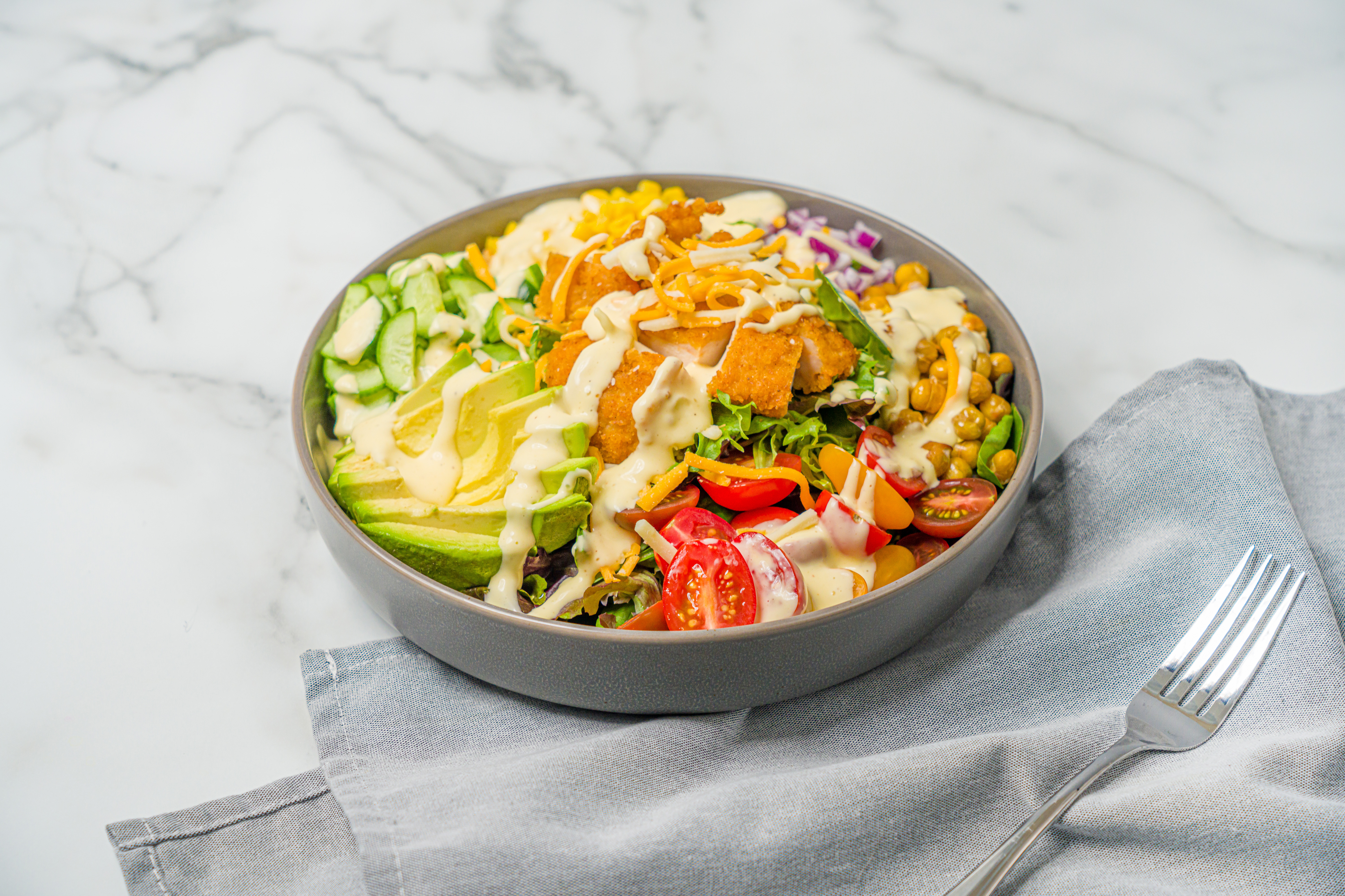 Build craveable bowls with ranch