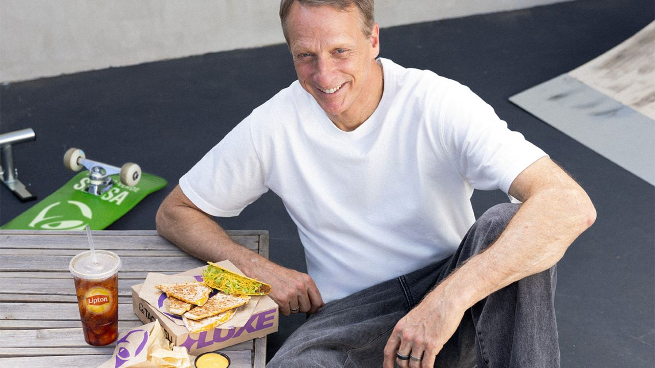 Taco Bell launches a build-your-own Luxe Cravings Box with Tony Hawk