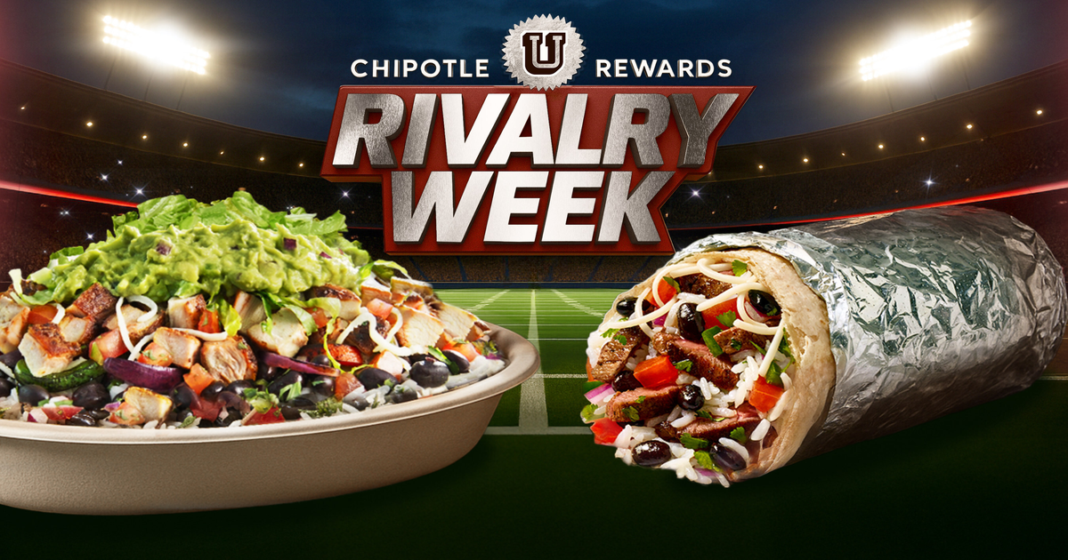 Chipotle creates campus rivalry week for rewards