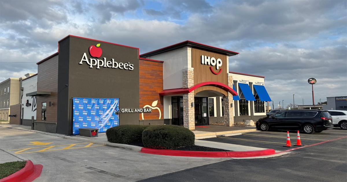 The dual-branded Applebee’s/IHOP concept makes its U.S. debut
