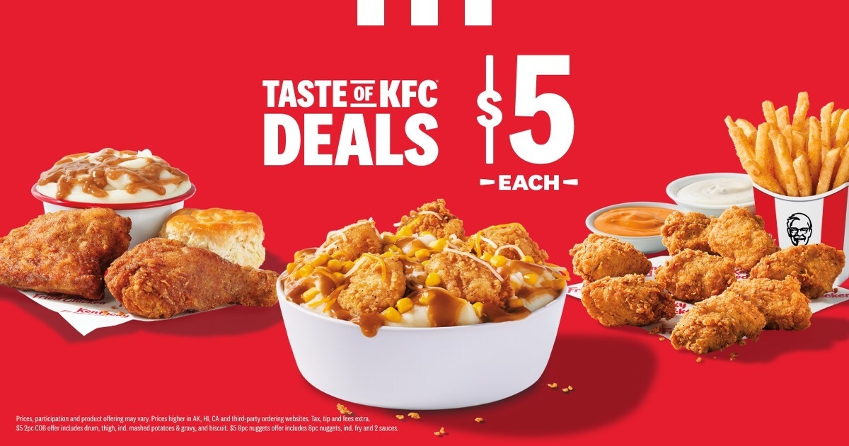 kfc dinner box