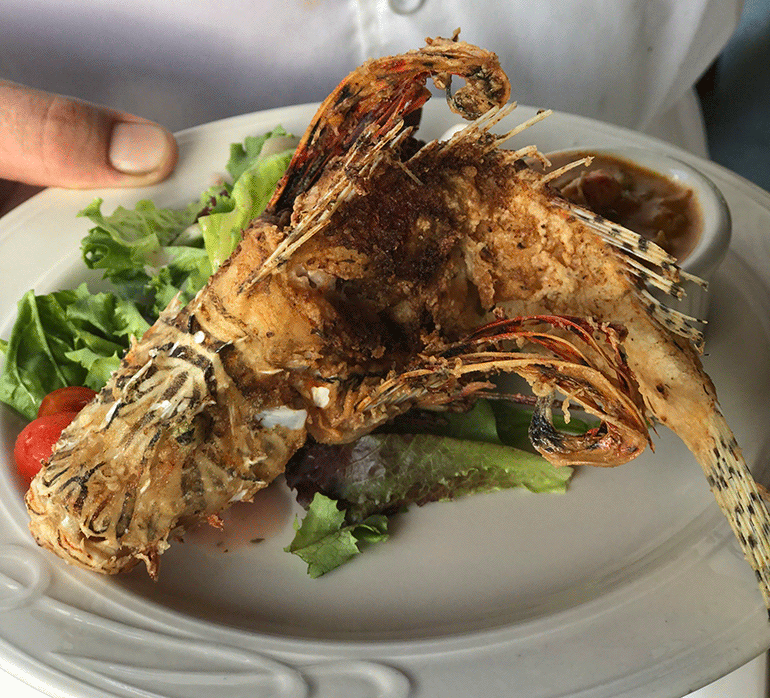 Lionfish invades menus