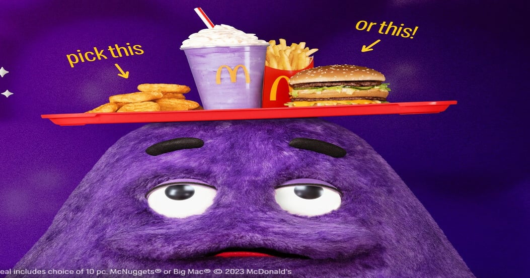 McDonald’s won over Gen Z by bringing back Grimace